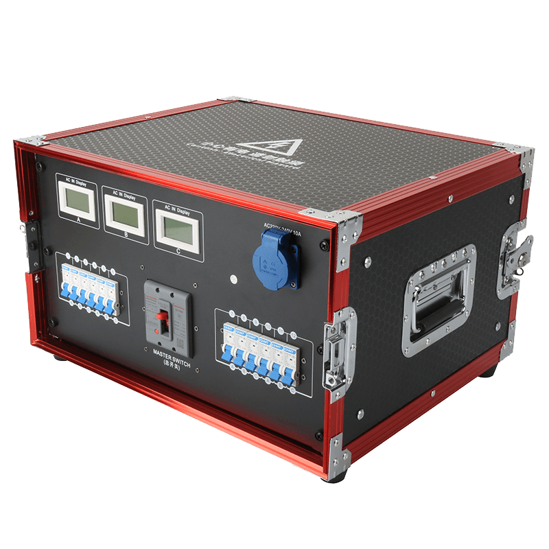 7U Flight Case Power Supply Distribution Box Waterproof – Shehds