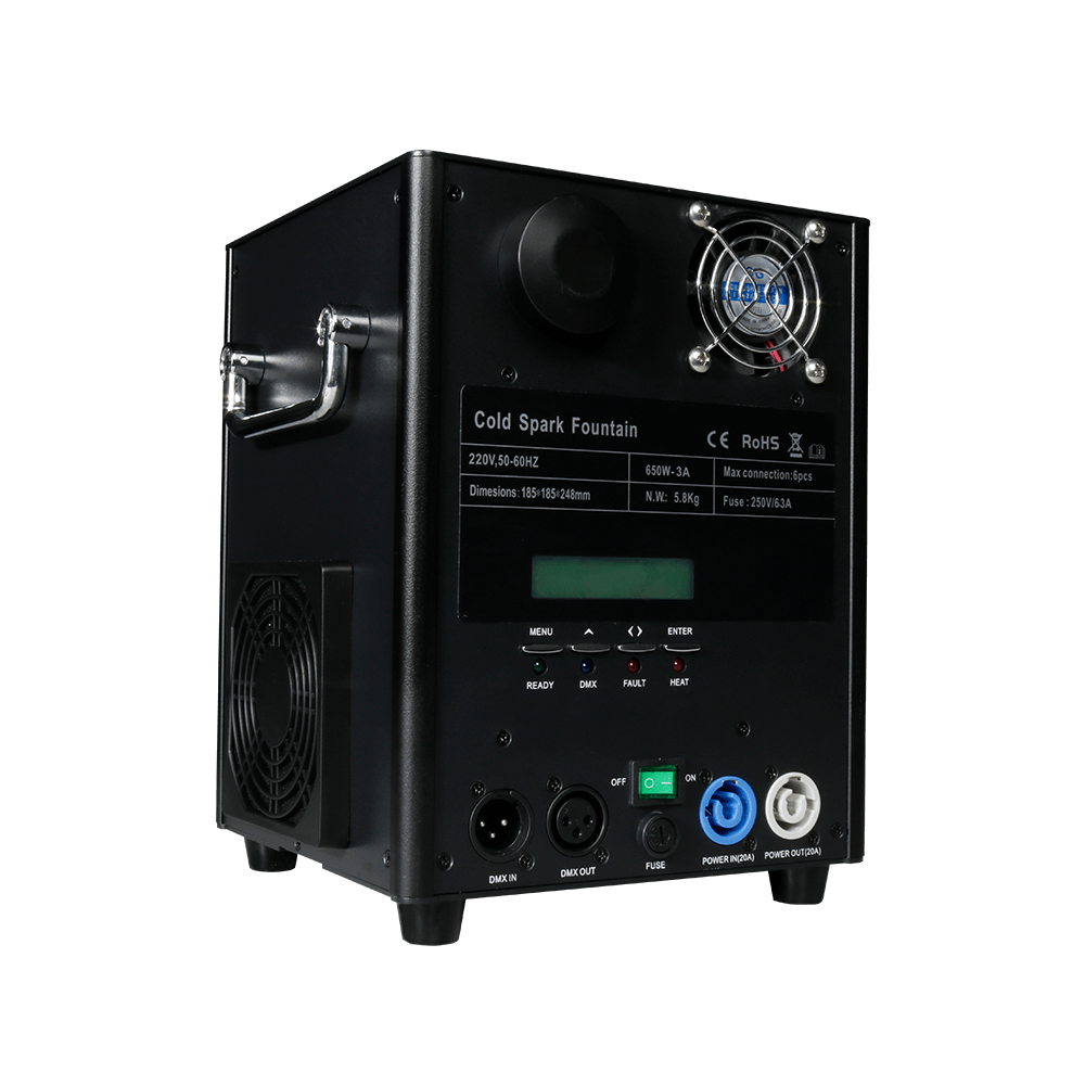 SHEHDS New 650W Wireless Firework Spark Machine Out/Indoor Wedding Par ...